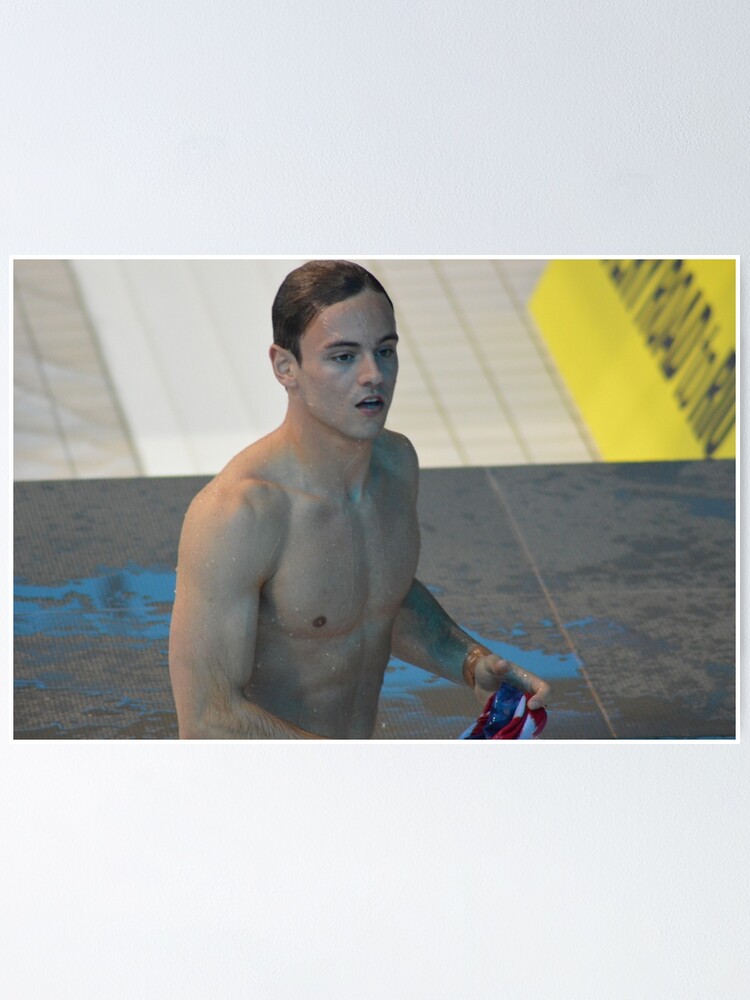 "Tom Daley" Poster for Sale by katonym | Redbubble