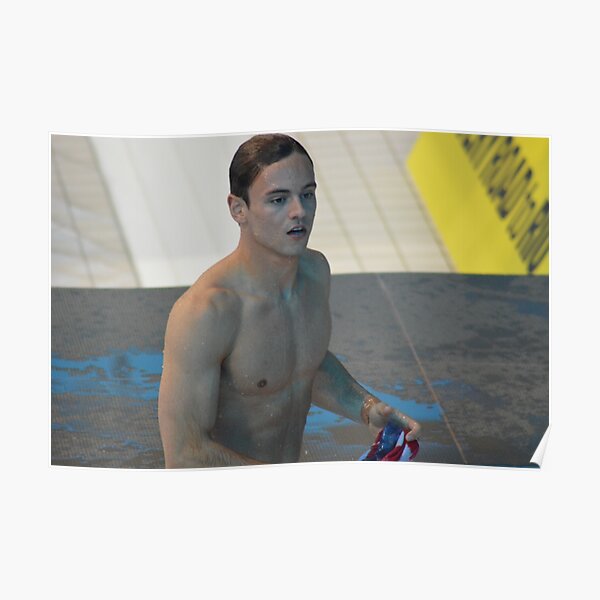 "Tom Daley" Poster for Sale by katonym | Redbubble