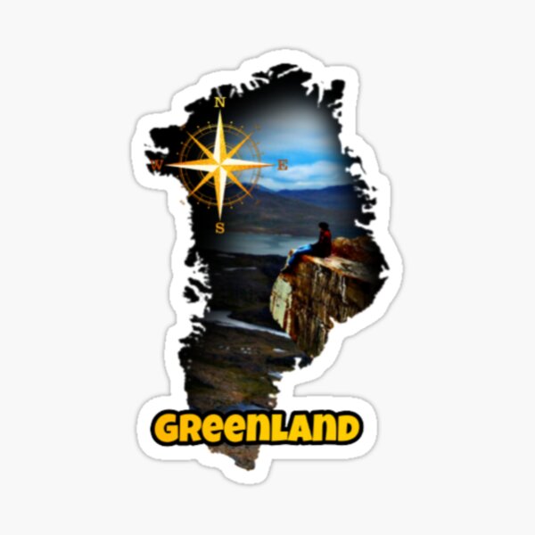 "Greenland " Sticker for Sale by stef625 | Redbubble