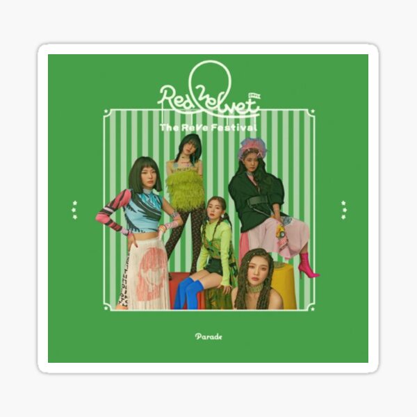 "parade red velvet" Sticker for Sale by ale040504 | Redbubble