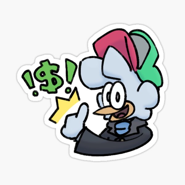 "Capitalism!" Sticker for Sale by GoldfeatherArts | Redbubble