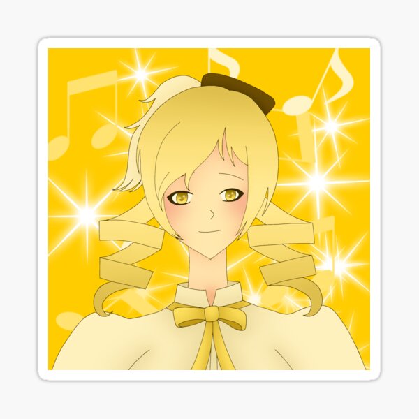 "Mami Tomoe- Madoka Magica" Sticker for Sale by AshleeBathroom | Redbubble