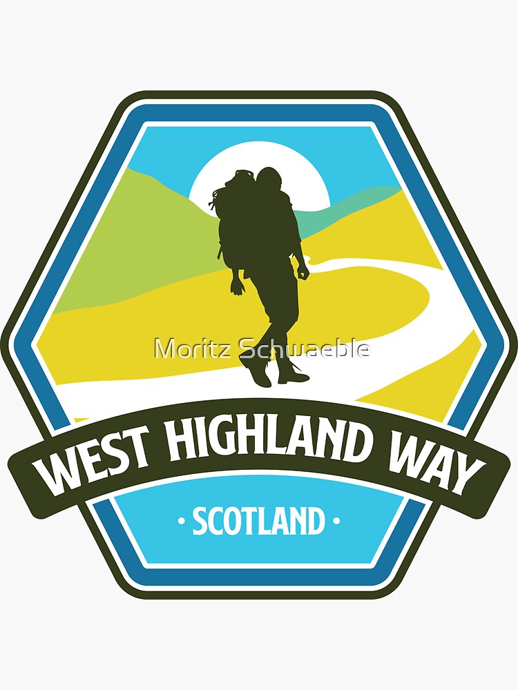 "West Highland Way - Scotland" Sticker for Sale by moritzschwaeble ...