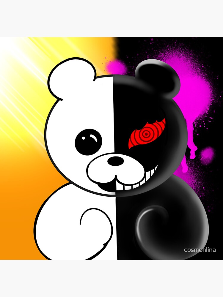 "Danganronpa Monokuma" Sticker for Sale by cosmohlina | Redbubble