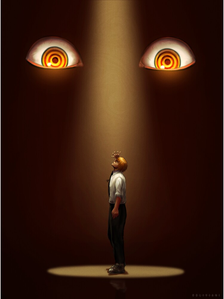 "Blindsided" Sticker for Sale by Obliviani | Redbubble