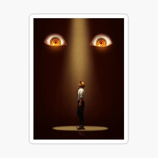 "Blindsided" Sticker for Sale by Obliviani | Redbubble