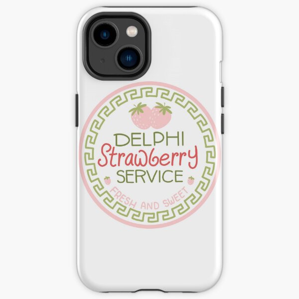 "Delphi strawberry service" iPhone Case for Sale by Mac-and-noodles ...