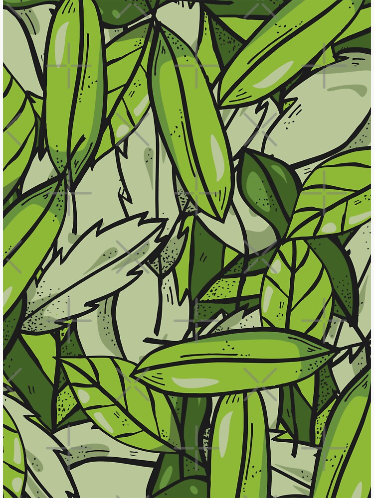 "Leaf Foliage" Sticker for Sale by DJSK | Redbubble