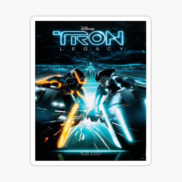"Tron" Sticker for Sale by KKstore | Redbubble