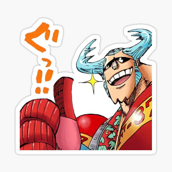 "FRANKY " Sticker for Sale by THESPACEART | Redbubble
