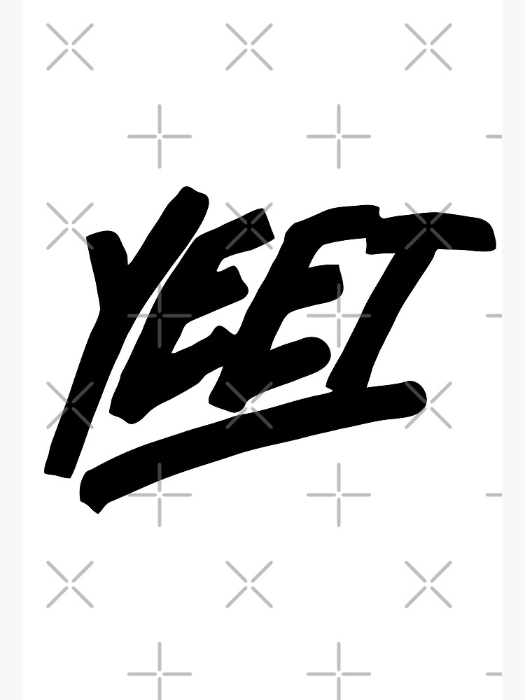 "Yeet Merch Yeet Logo" Poster for Sale by SamibShop | Redbubble