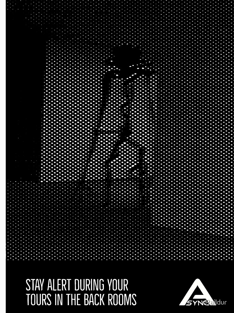 "Backrooms - Bacteria ASync Warning Poster HD" Essential T-Shirt by ...