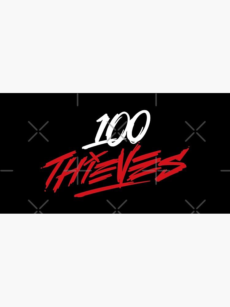 "Thieves Merch 100 Thieves Logo" Mouse Pad for Sale by SamibShop ...