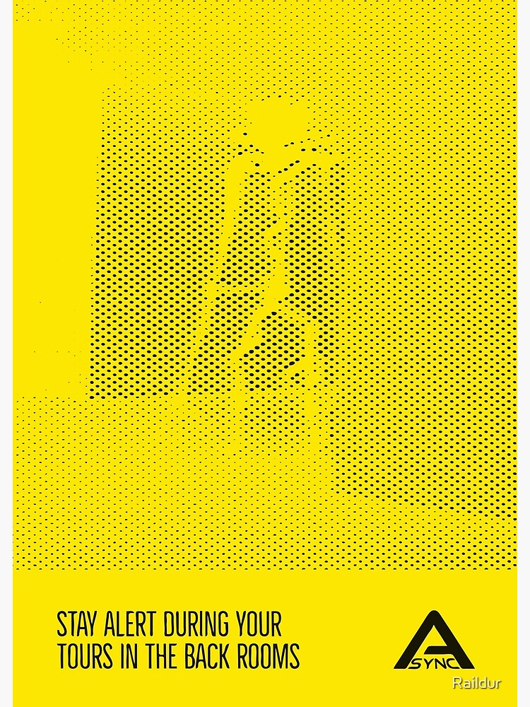 Backrooms Bacteria Async Warning Poster Hd Poster For Sale By Raildur Redbubble