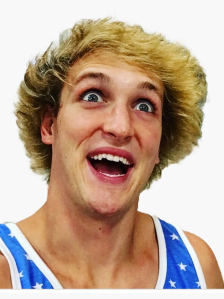 "Logan Paul " Sticker for Sale by zikclothing | Redbubble