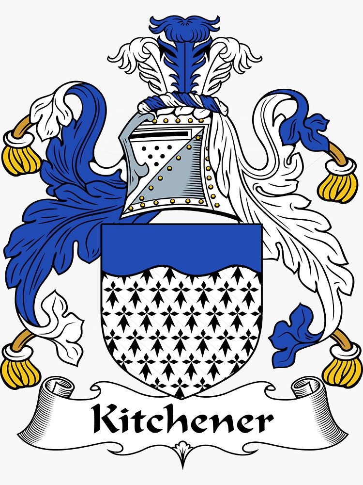 "Kitchener" Sticker for Sale by HaroldHeraldry | Redbubble