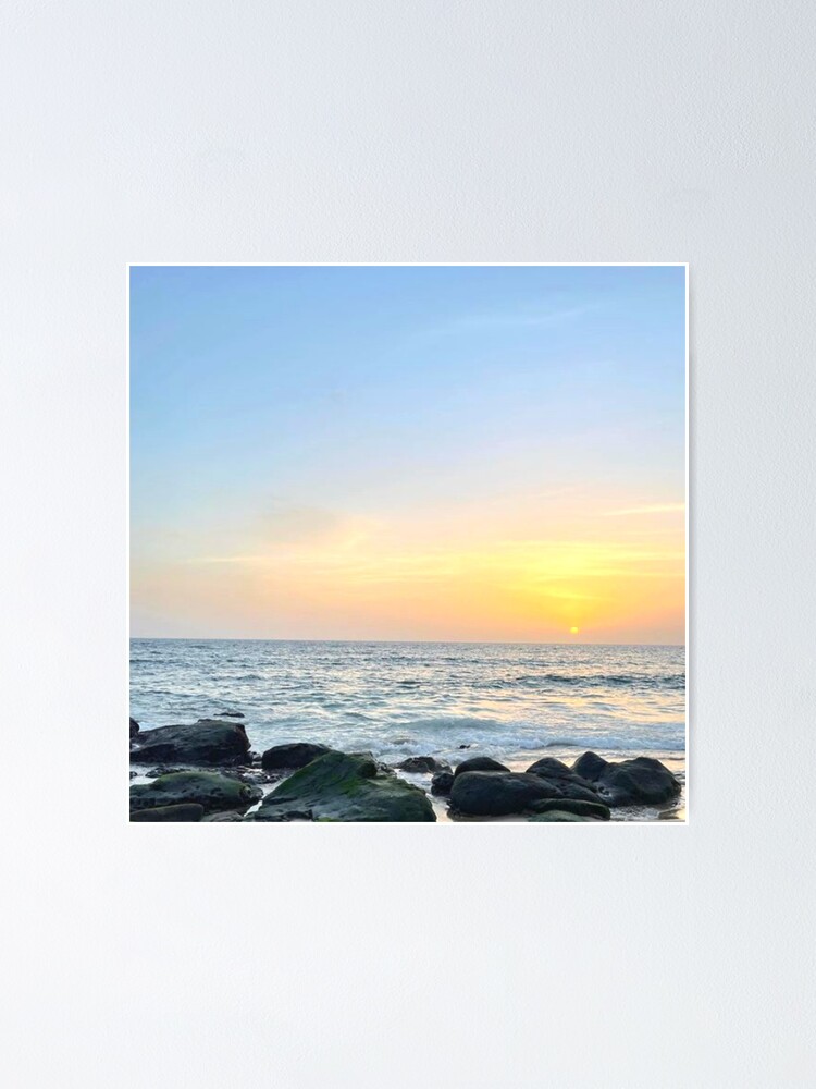 "Virage Plage Beach Ocean View in Senegal" Poster for Sale by lets ...