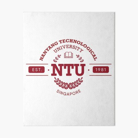 "Nanyang Technological University (NTU)" Art Board Print for Sale by ...