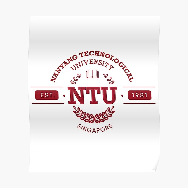 Póster «Universidad Tecnológica de Nanyang (NTU)» de artadon | Redbubble