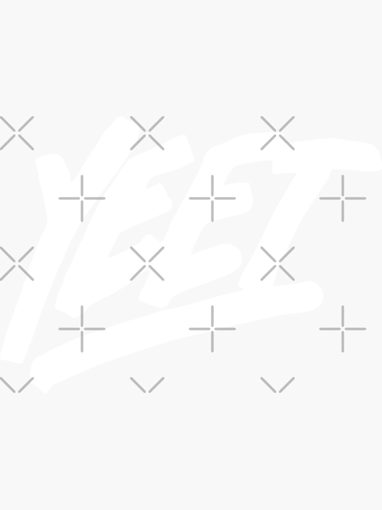 "Yeet Merch Yeet Logo" Sticker for Sale by SamibShop | Redbubble