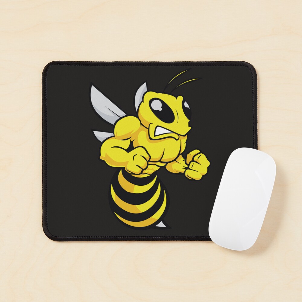 "BEE BUMBLEBEE ANGRY HORNET WASP " Sticker for Sale by StefanieAnder ...
