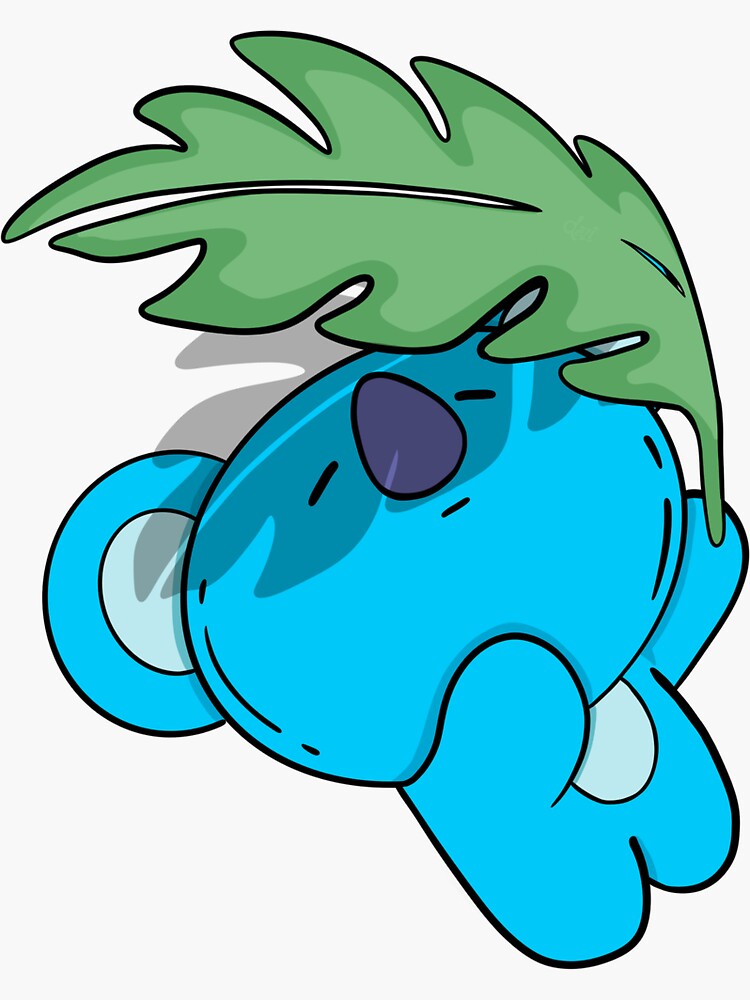 "Koya and Leaf" Sticker for Sale by dezitheworst | Redbubble