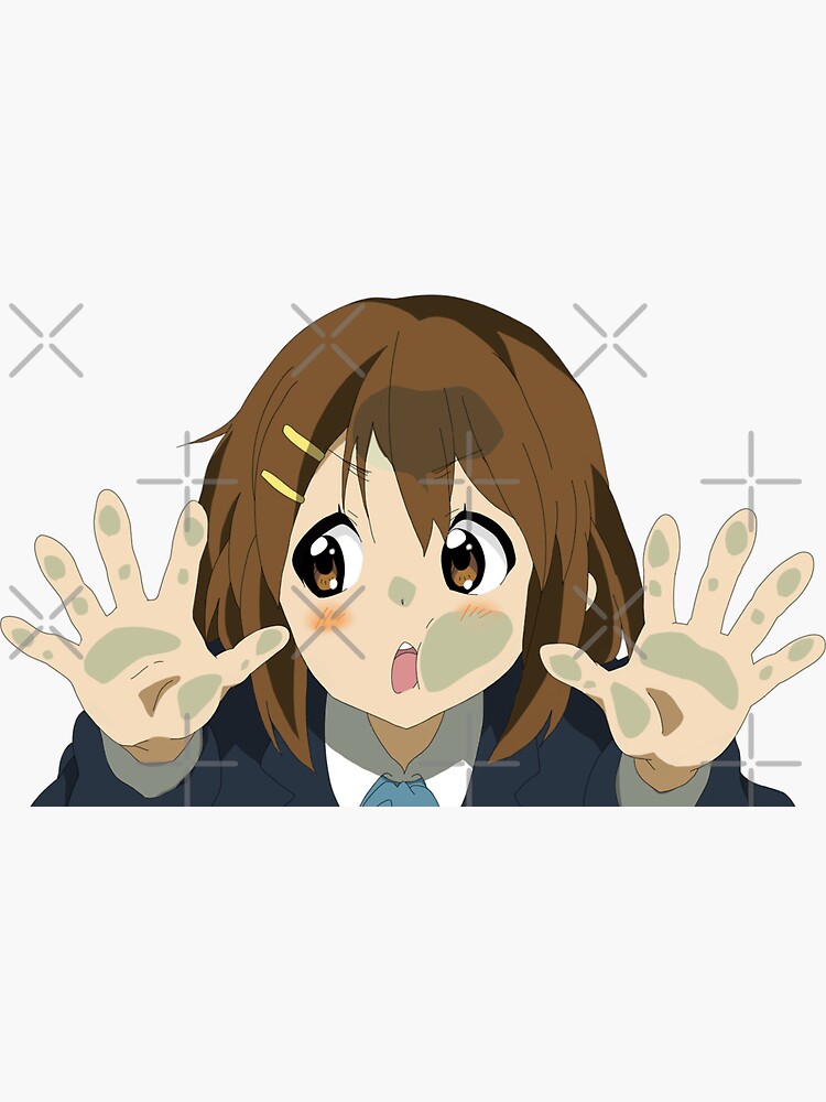 "Yui Hirasawa" Sticker for Sale by Claramell Store | Redbubble