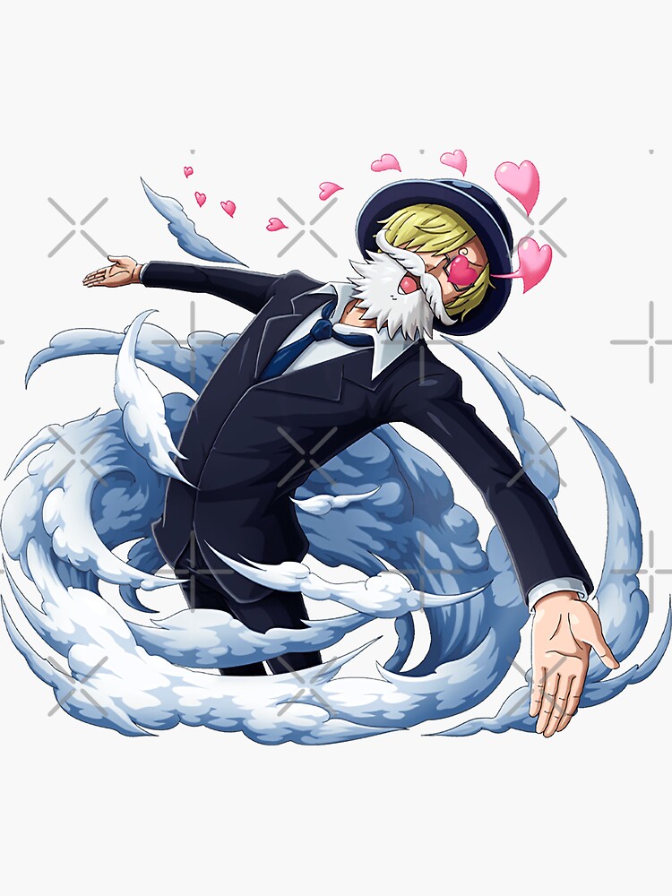 Cute Sanji Sticker For Sale By Camilenberg Redbubble