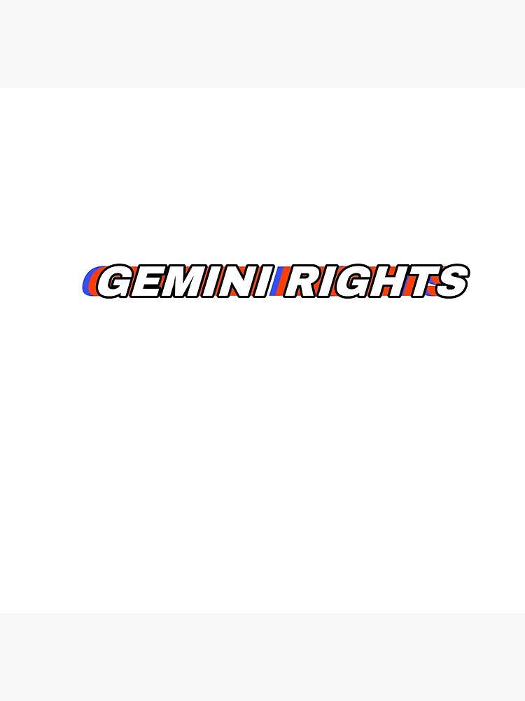 GEMINI RIGHTS by Steve Lacy Premium Matte Vertical Poster sold by ...