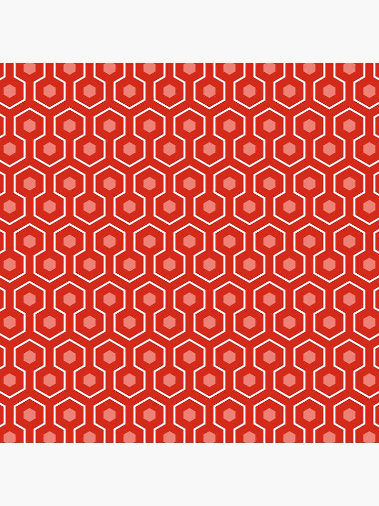 "Redish Orange Two Color Hex | Beautiful Interior Design" Sticker for ...