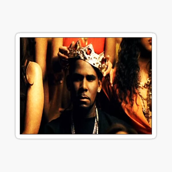 "The Real King of R&B!" Sticker for Sale by Artista80 | Redbubble