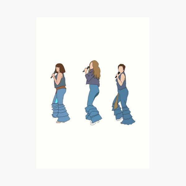 "Donna and The Dynamos Sing" Art Print for Sale by KaelynGraham | Redbubble