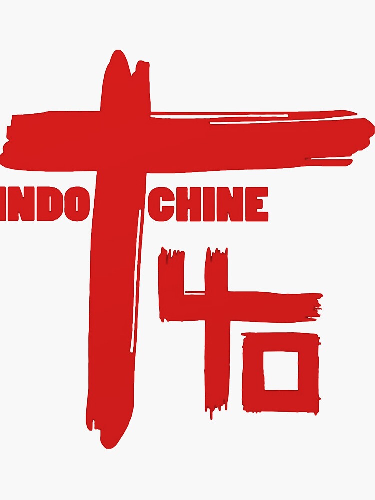 "Indochine Band" Sticker for Sale by Janicalters | Redbubble