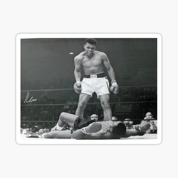 "Muhammad Ali " Sticker by AJGear | Redbubble