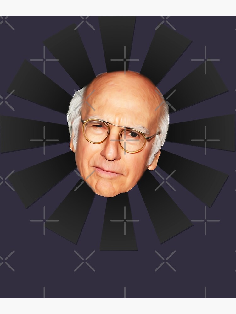 "Mens My Favorite Sitcom Larry David" Poster for Sale by GunterSchutz ...