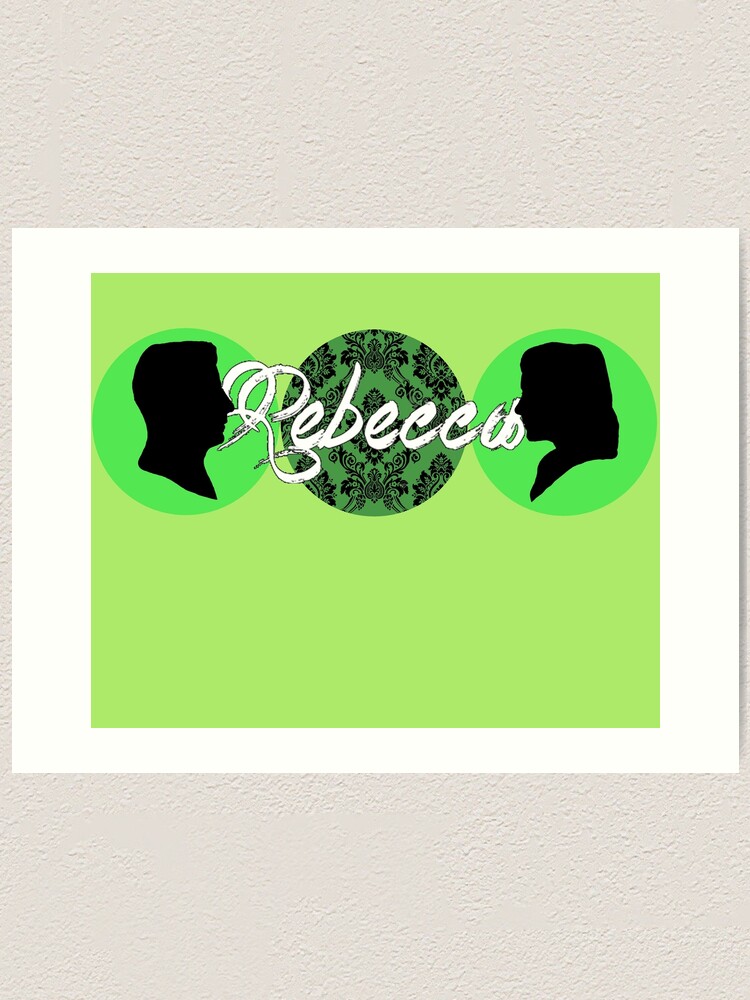 "Rebecca (logo)" Art Print for Sale by syriana94 | Redbubble