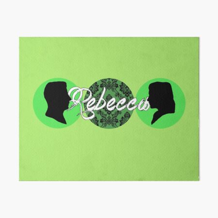 "Rebecca (logo)" Art Board Print for Sale by syriana94 | Redbubble