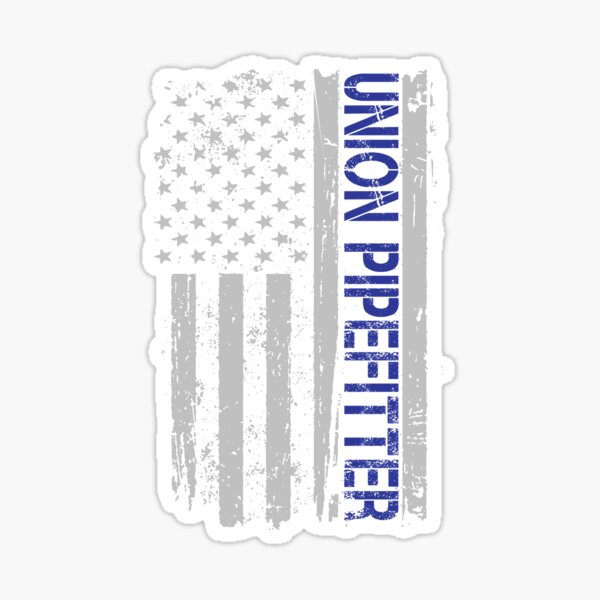 "union pipefitter" Sticker for Sale by Lexie-Shop | Redbubble