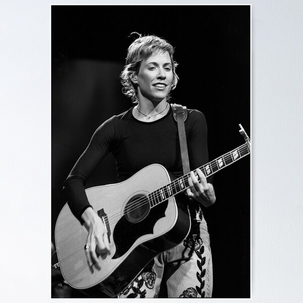 "Sheryl Crow - BW Photograph" Poster for Sale by ConcertImages | Redbubble