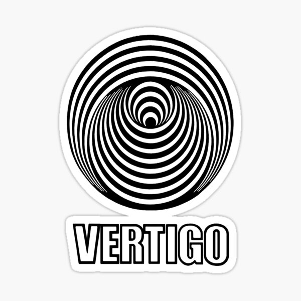 "Vertigo Swirl" Sticker for Sale by Jimmieeorge | Redbubble