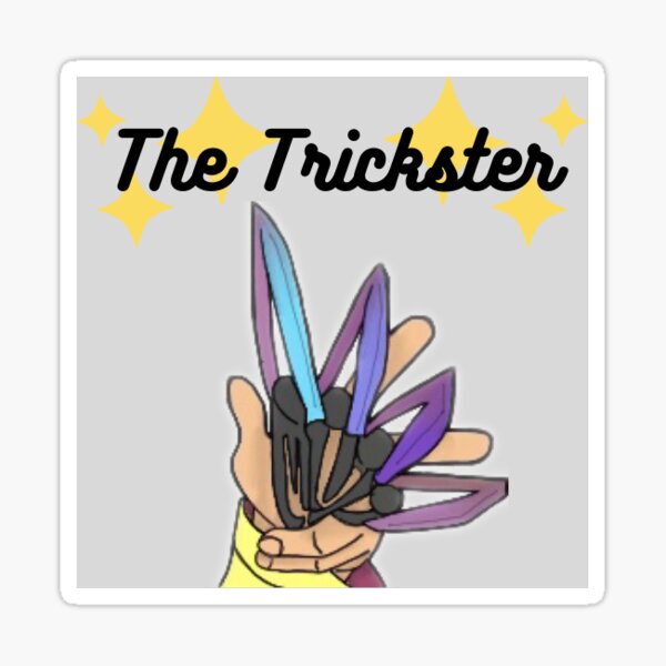 "DBD The Trickster" Sticker for Sale by LadyGhoulRowena | Redbubble