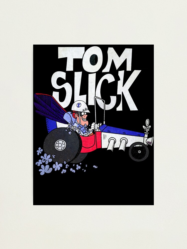 Lámina fotográfica «Homenaje a Jay Ward Caricaturas Tom Slick en el ...