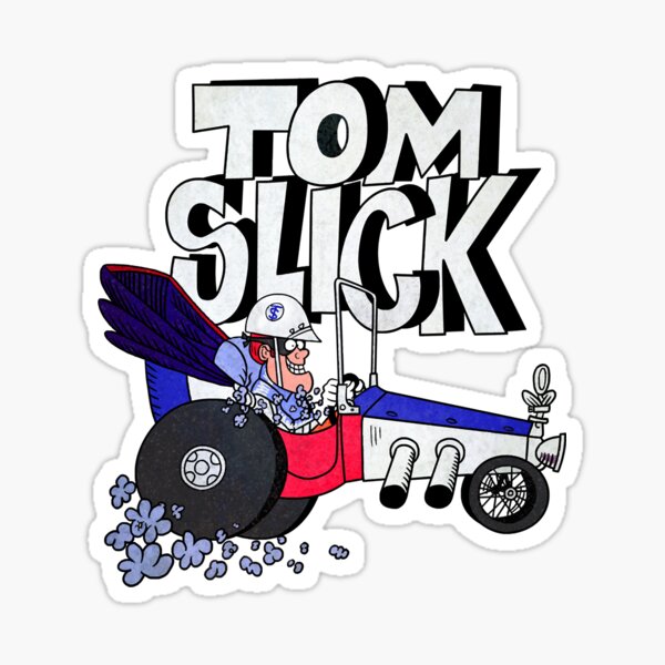 "Tribute to Jay Ward Cartoons Tom Slick in the Thunderbolt Grease ...