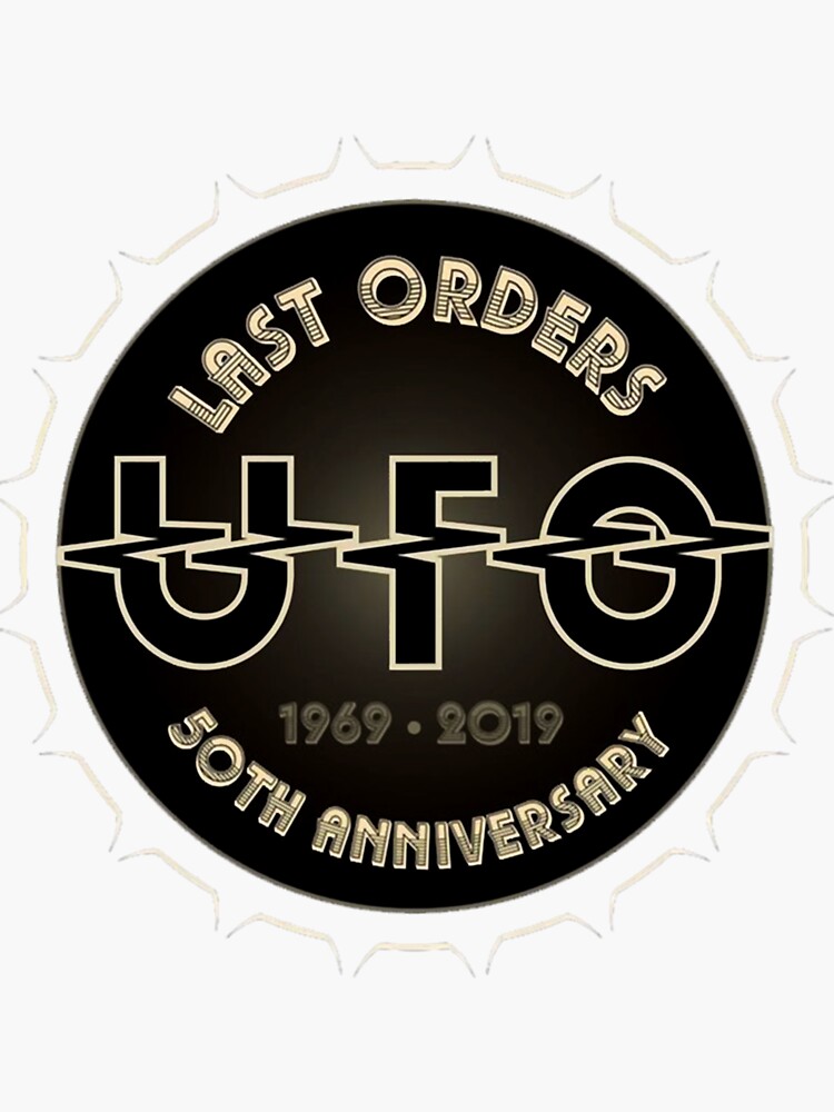 "Ufo Band " Sticker for Sale by Domisen | Redbubble