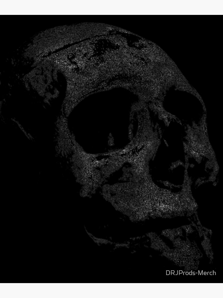 "Faded Skull" Poster for Sale by DRJProds-Merch | Redbubble