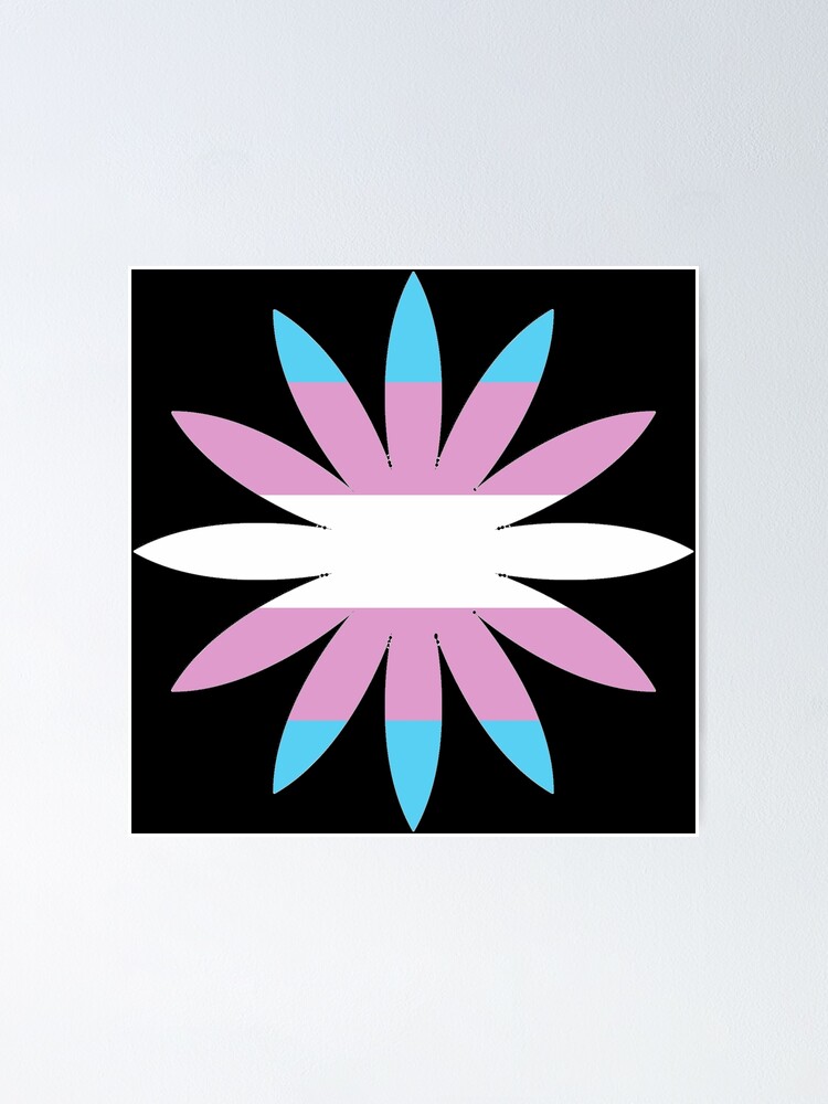 "Transgender Flower" Poster by steampunklizard | Redbubble