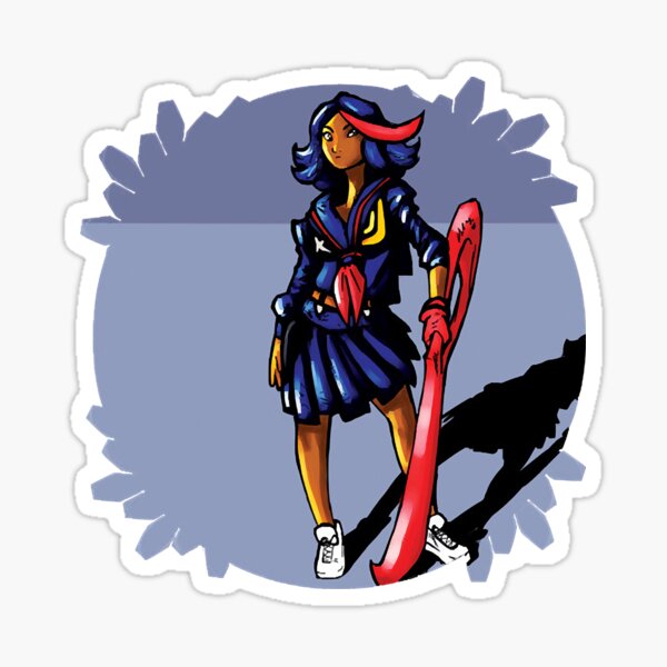 "Ryuko " Sticker for Sale by TeresaRot45856 | Redbubble