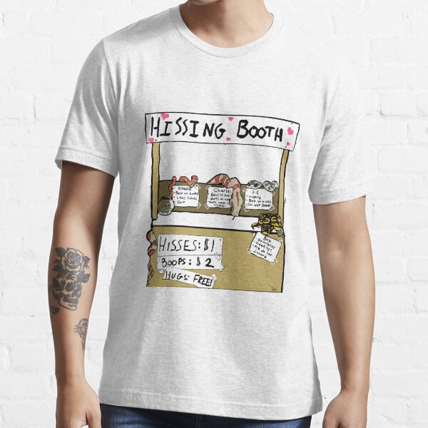 "Hissing Booth" T-shirt for Sale by Muninn | Redbubble | snake t-shirts ...