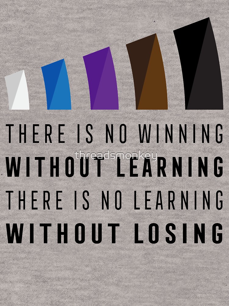 "There Is No Winning Without Learning Shirt" Lightweight Hoodie for ...