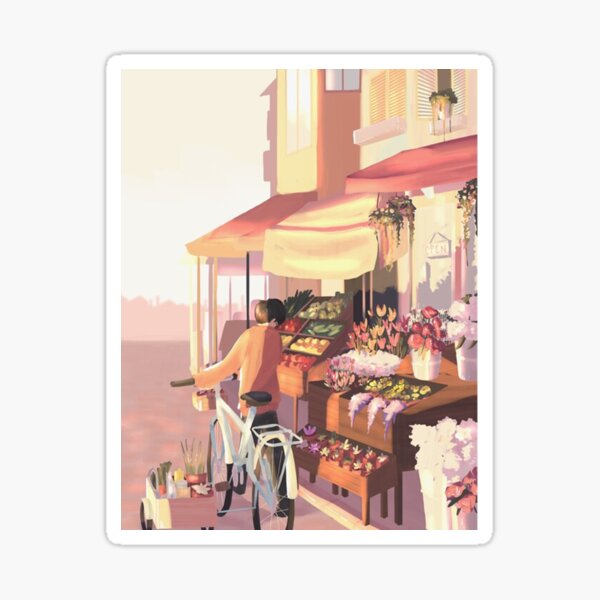 "morning on errands poster" Sticker for Sale by gregorygracia | Redbubble